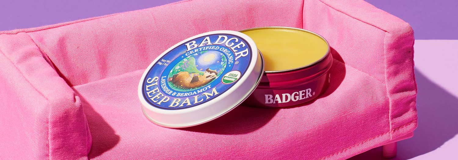 Badger natural balms and body care for families | Clean Nectarine