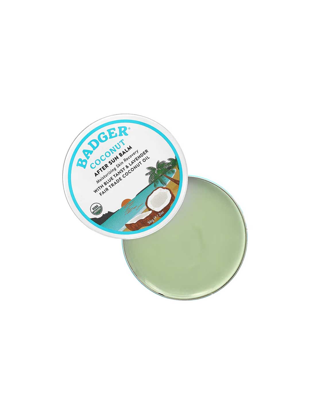 Badger Coconut After Sun Balm | Clean Nectarine