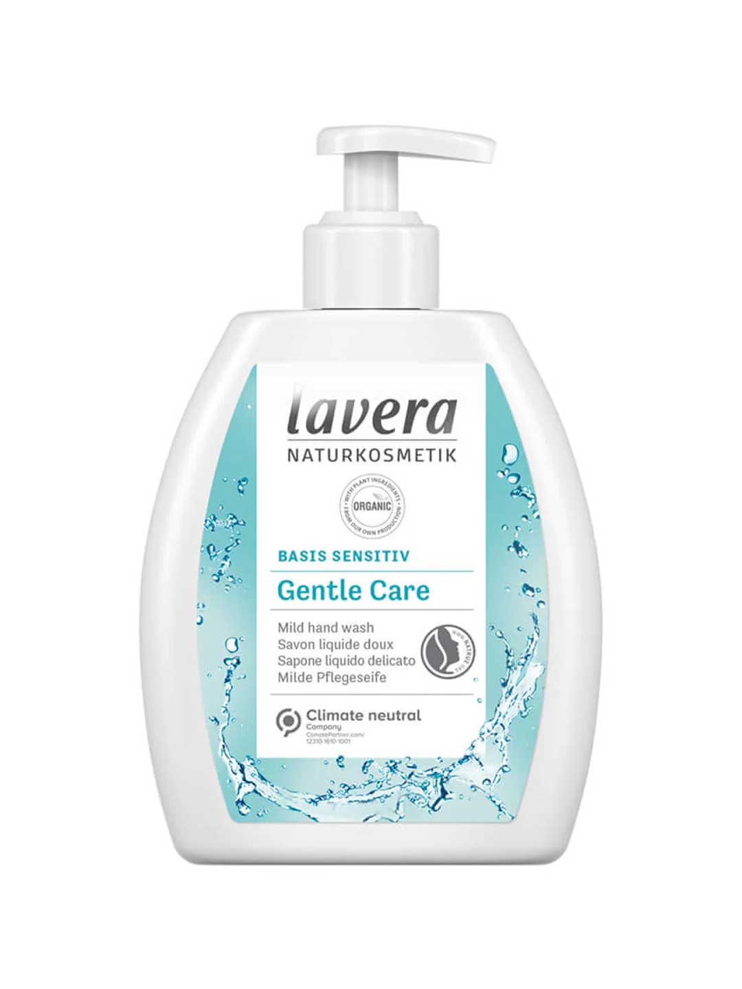 Lavera Basis Mild Hand Wash | Clean Nectarine Australia